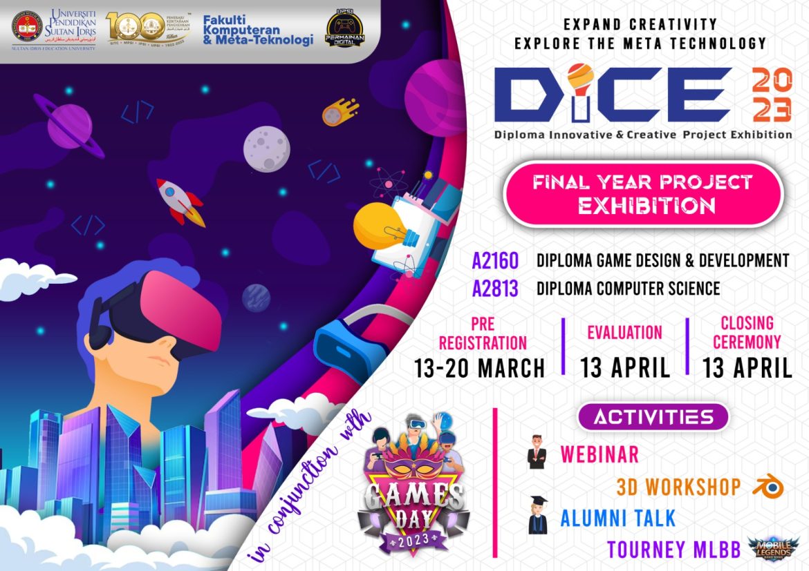 Program Diploma Innovative & Creative Project Exhibition 2023 (DICE ’23 ...